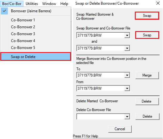 2613 Swapping Borrowers